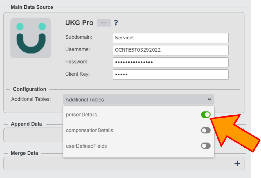 UKG Pro (API) Fields