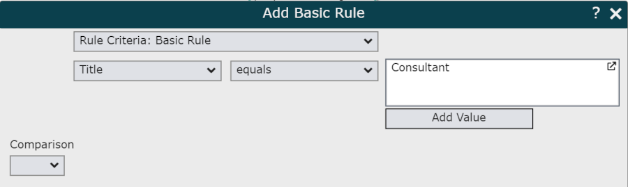 Rule-Driven Charting Example